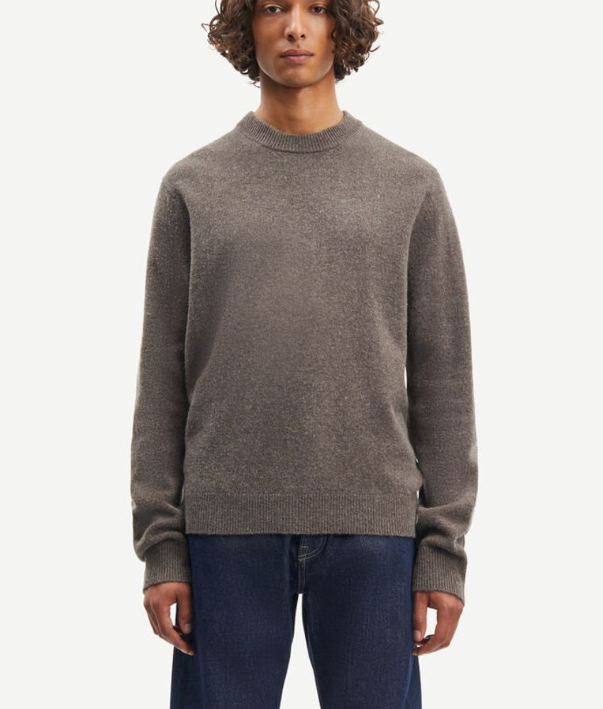 Samsoe Samsoe Isak Knit Sweater – nosix.co.uk